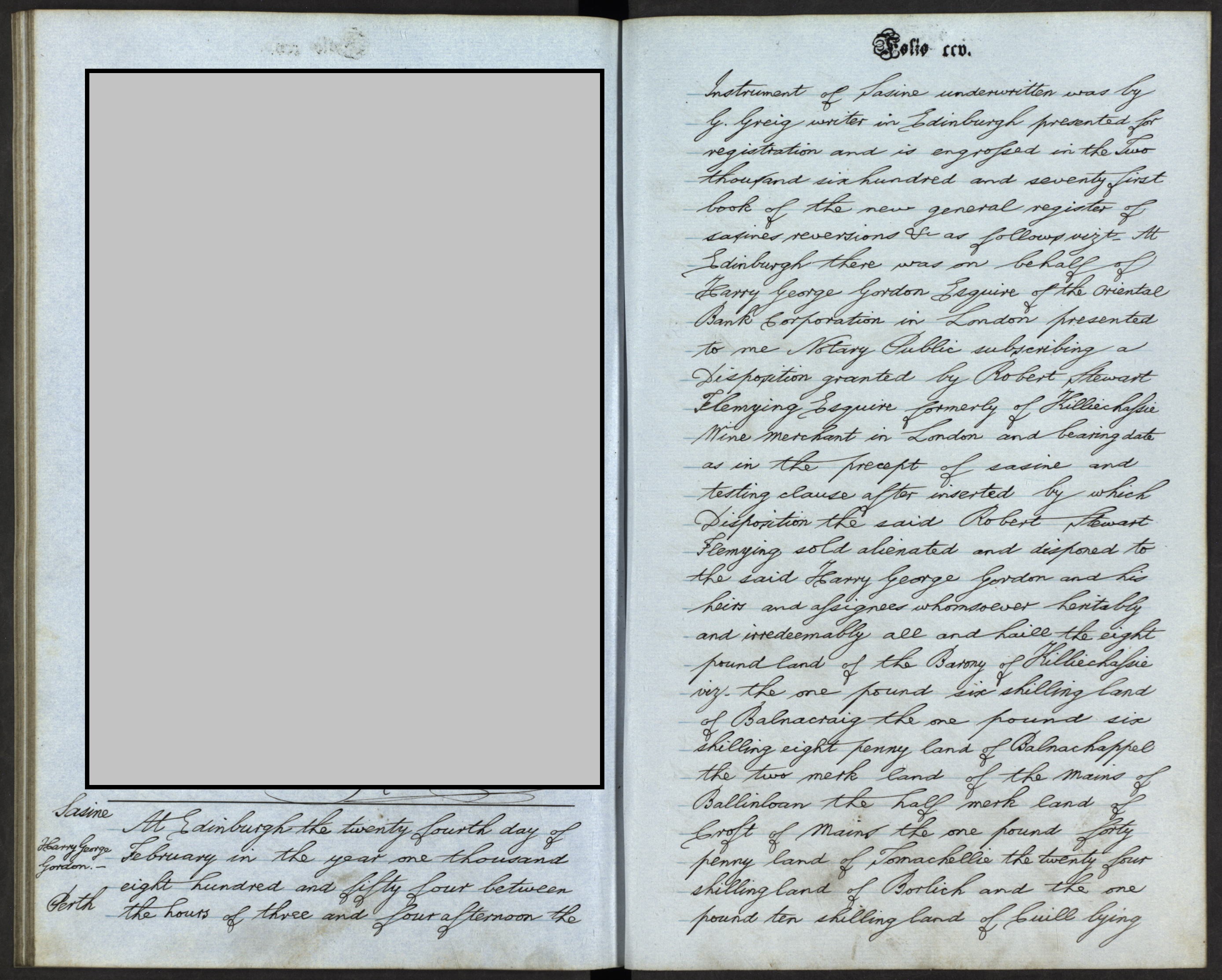 1854 Sale of Killiechassie – Breadalbane Heritage Society