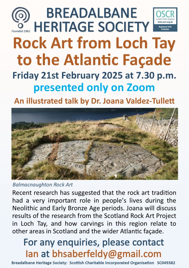 Rock Art from Loch Tay to the Atlantic Façade – Breadalbane Heritage ...